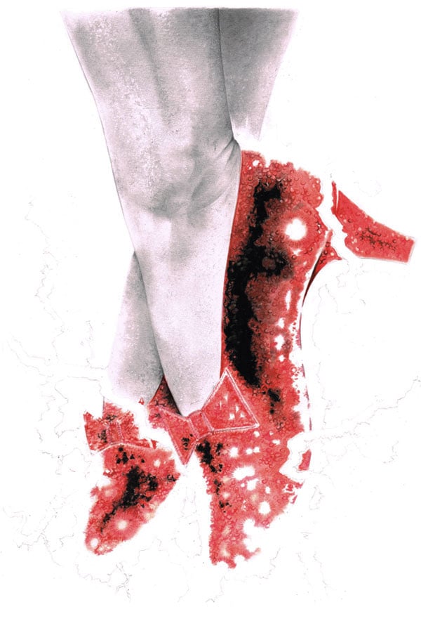 Click Your Heels Twice: How to Draw Sequin Ruby Slippers | Envato Tuts+