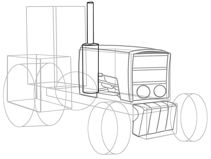 How to Draw Vehicles: Tractors | Envato Tuts+