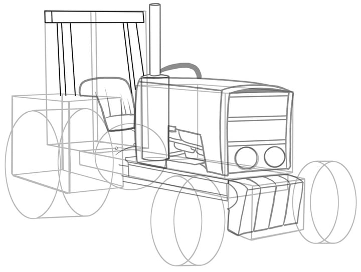 How to Draw Vehicles: Tractors | Envato Tuts+