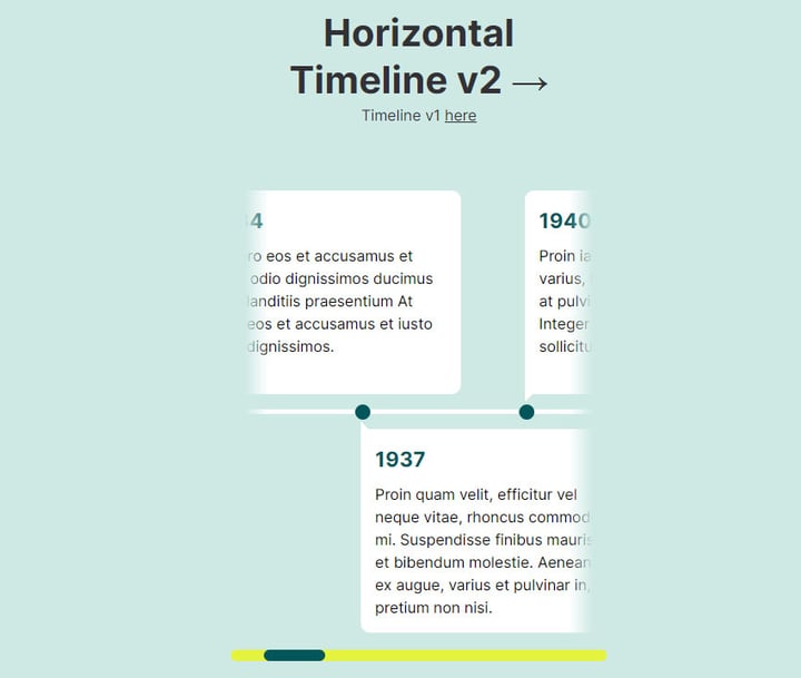 Building a Horizontal Timeline With CSS and JavaScript | Envato Tuts+