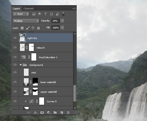 How to Create a Fantasy Landscape Photo Manipulation in Adobe Photoshop ...