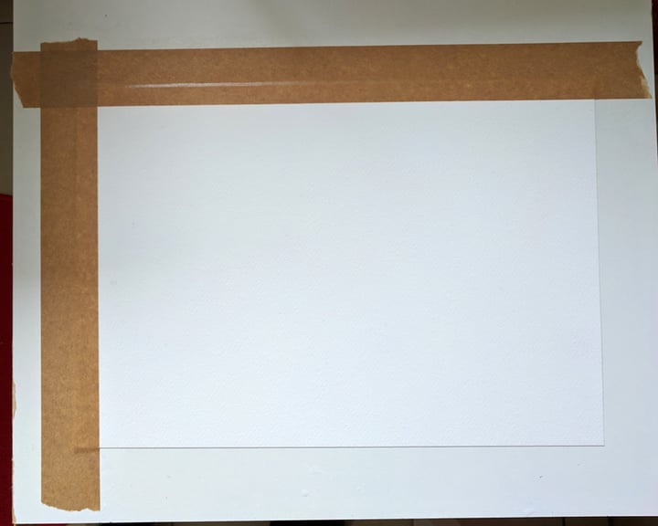 How to Stretch Paper for Watercolour and Gouache and Avoid My Mistakes ...