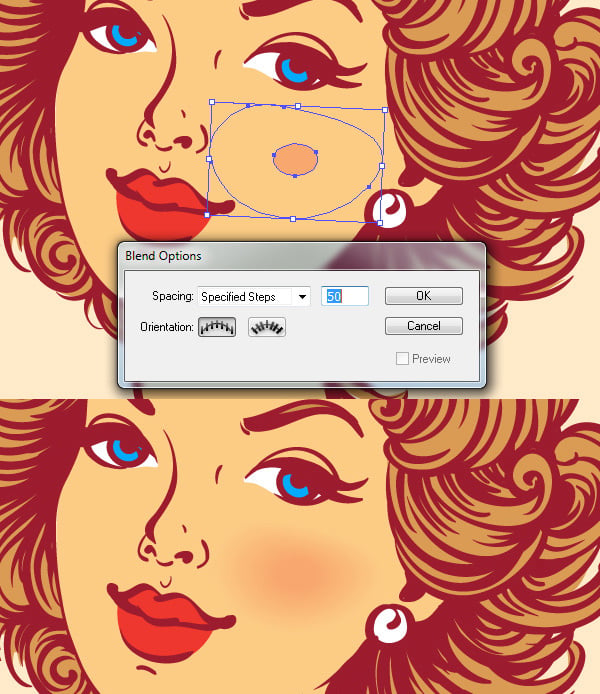 How to Create a 50s Fashion Illustration in Adobe Illustrator | Envato ...