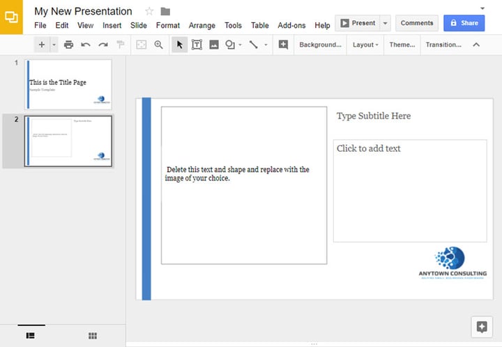 How to Make Your Own Google Slides Presentation Template 2020