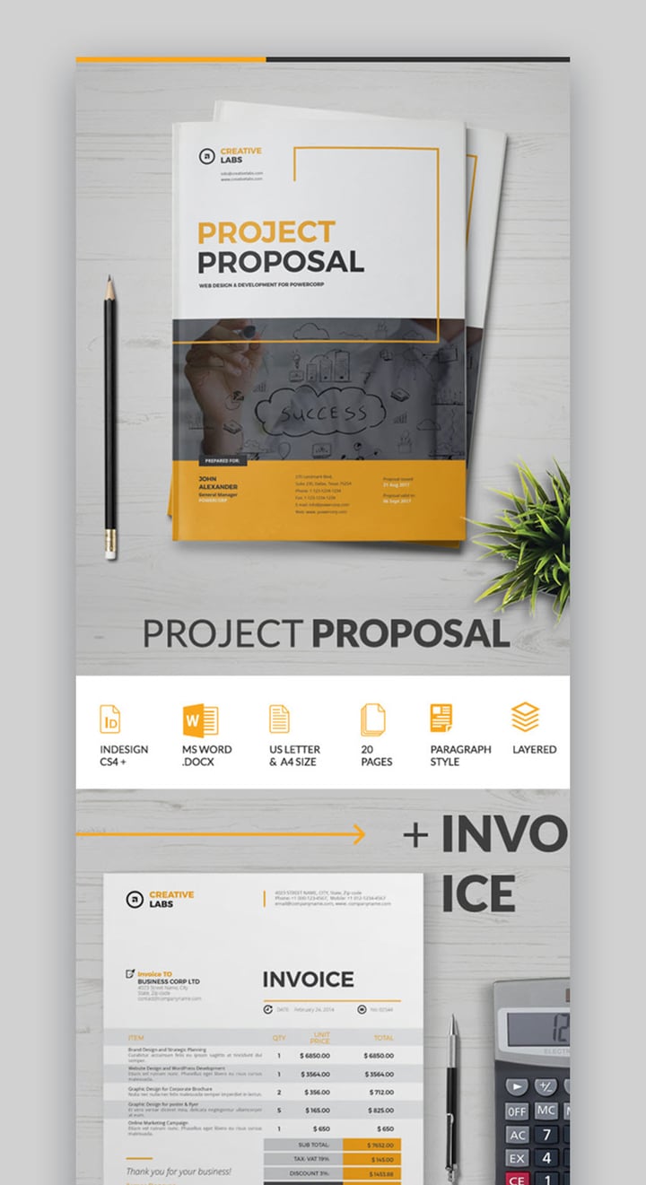 18+ Template Proposal Proyek Bisnis Profesional untuk tahun 2018 ...