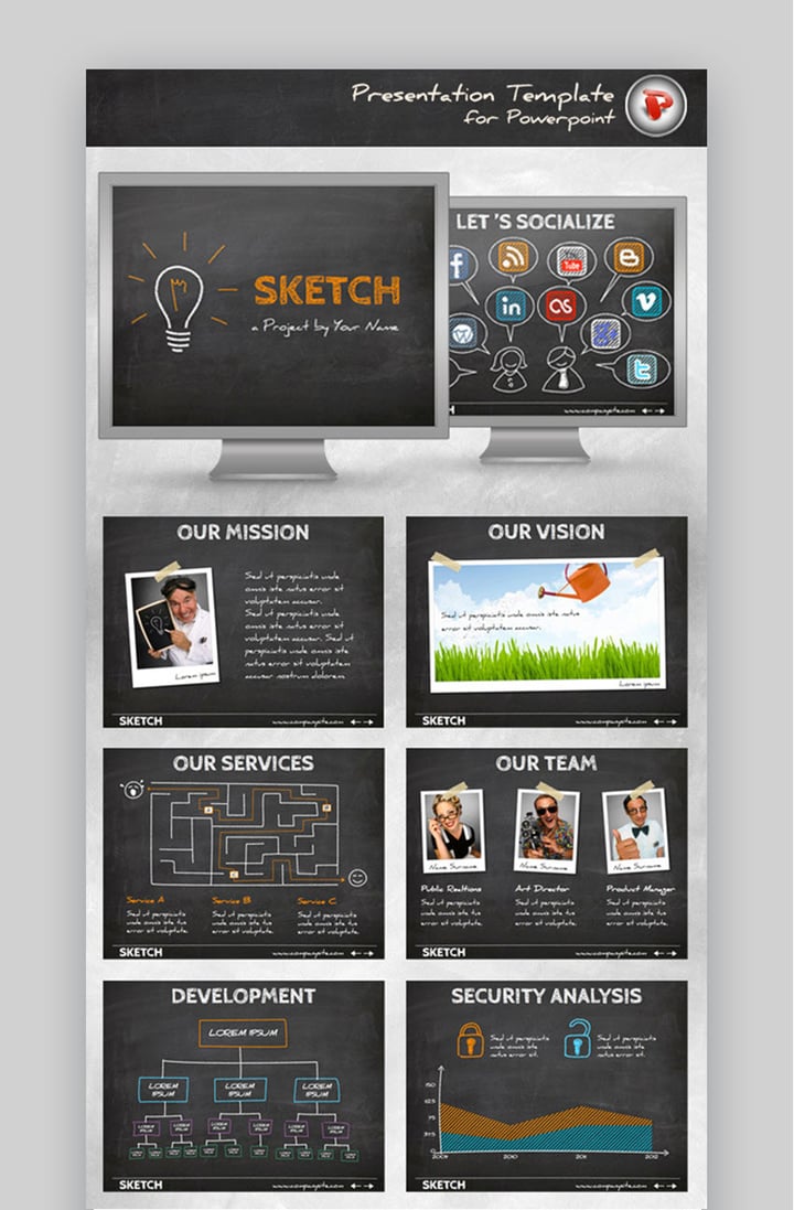16+ Template PowerPoint Animasi Gratis Terbaik Dengan Slide Keren ...