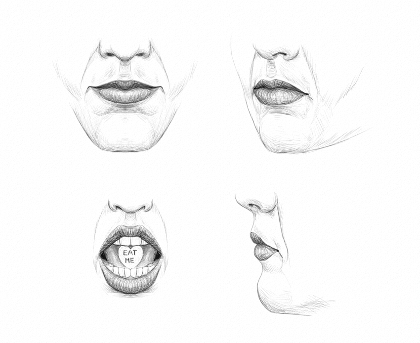 How To Draw A Male Lips Lipstutorial Org