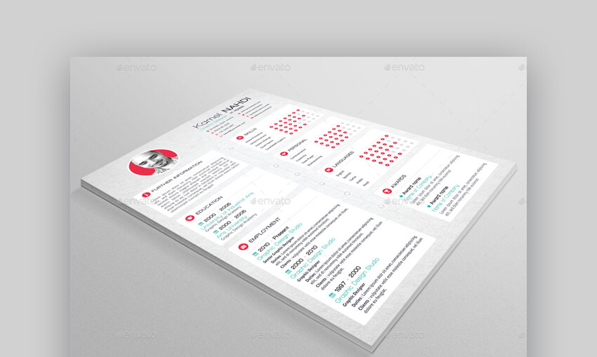 18 Free Cute Resume Templates With Fun Designs for 2024 | Envato Tuts+
