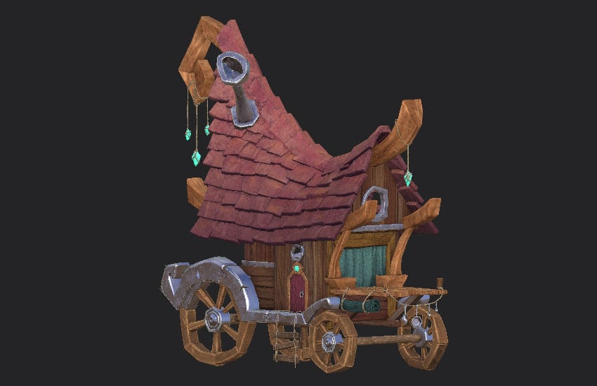 Creating a Magpie Cart in Maya: Part 5 | Envato Tuts+