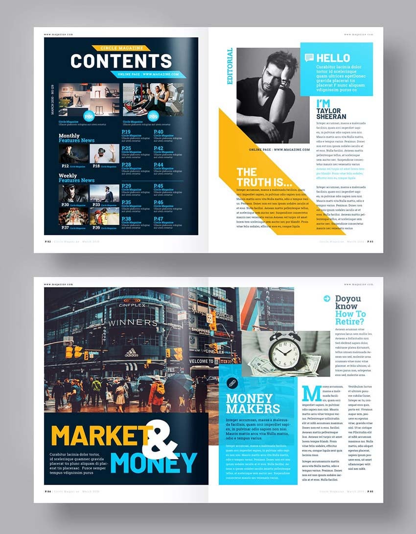 35 Magazine Templates With Creative Print Layout Designs Envato Tuts 