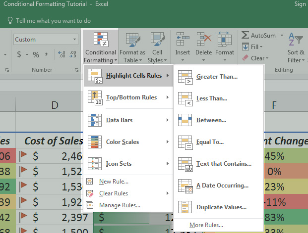 How To Use Conditional Formatting In Microsoft Excel