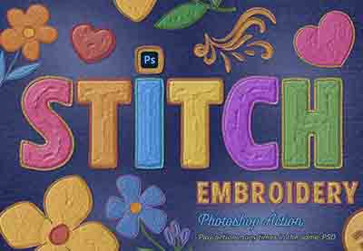 Fonts That Look Like Embroidery, Stitches and Fabric | Envato Tuts+
