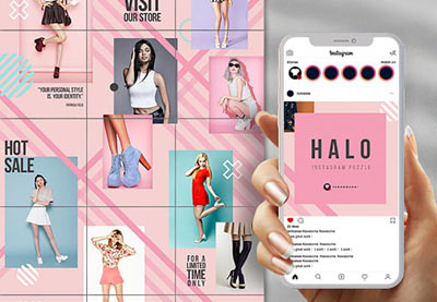 44 Best Instagram Layout Ideas (using Instagram Grid Templates ...