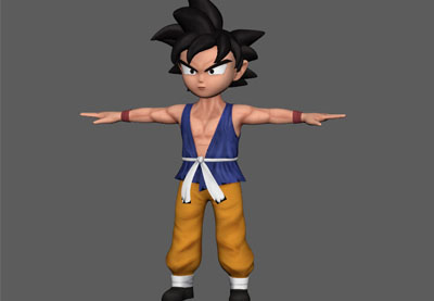 Creating Dragon Ball's Goku in Z Brush and Maya: Part 5 | Envato Tuts+
