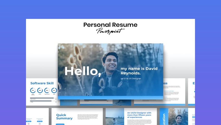 How to Make Your Resume in PowerPoint +Video (CV in PPT Format)