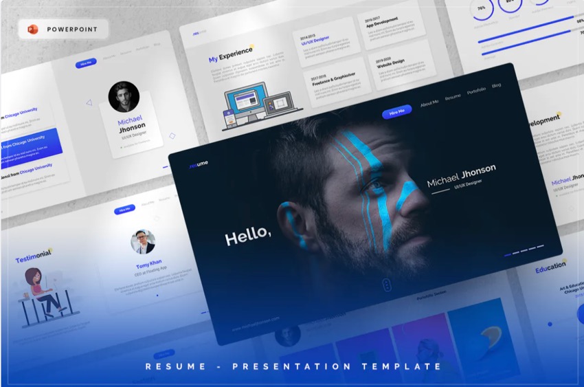 How to Make Your Resume in PowerPoint +Video (CV in PPT Format)