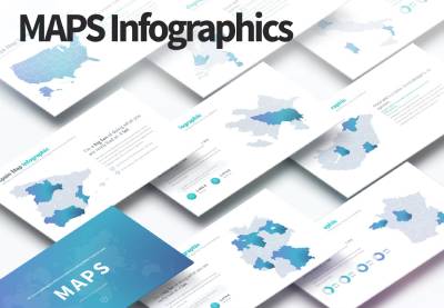 20 increíbles mapas editables para PowerPoint | Envato Tuts+