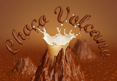 Create a Chocolate Volcano Using 3D Effects | Envato Tuts+